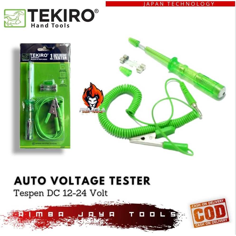 Jual TEKIRO TESTPEN DC TESPEN DC TEKIRO /Testpen dc auto voltage AU ...