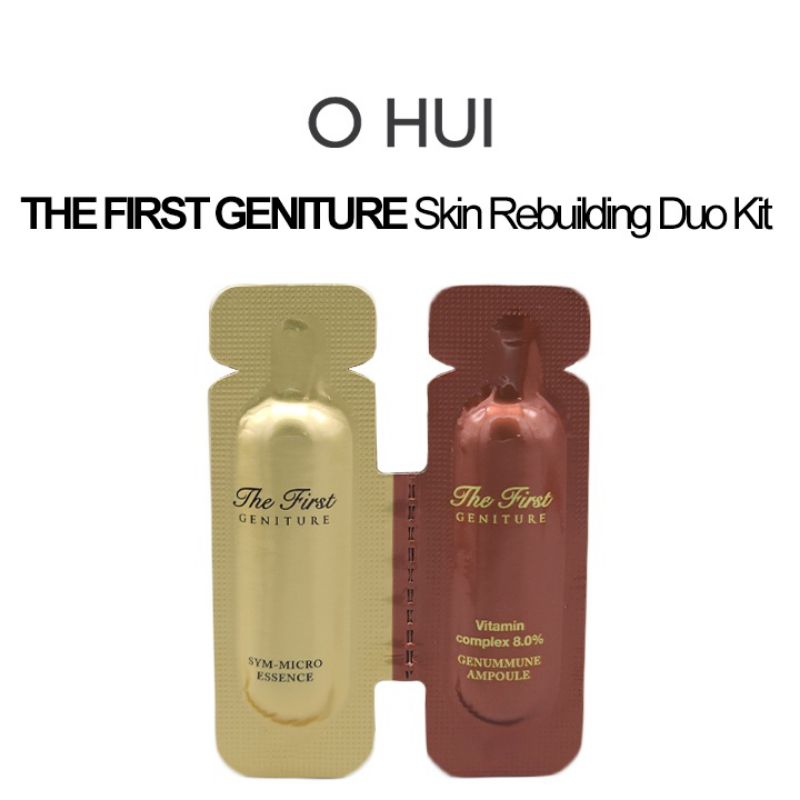 Jual OHUI The First Geniture Skin Rebuild Duo Kit | Shopee Indonesia