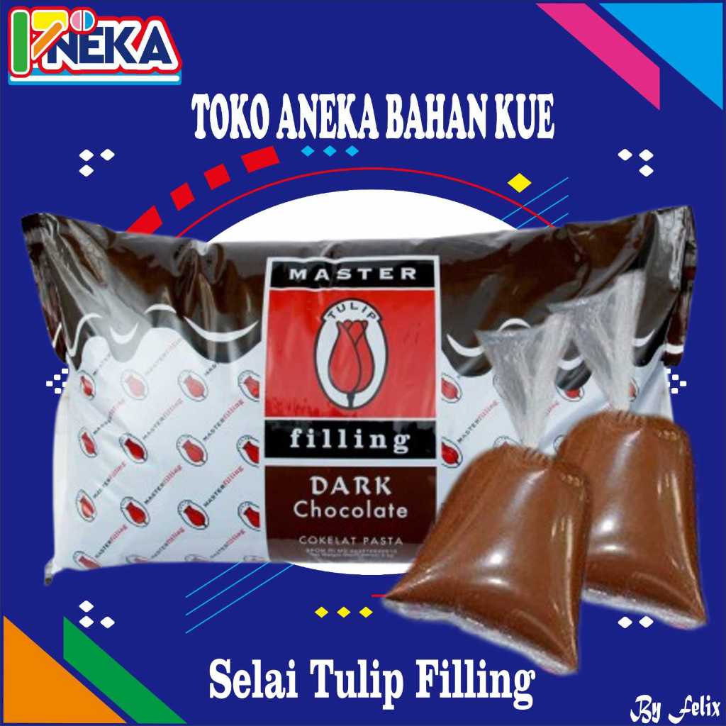 Jual Selai Coklat Tulip Filling 1kg [Repack] | Shopee Indonesia