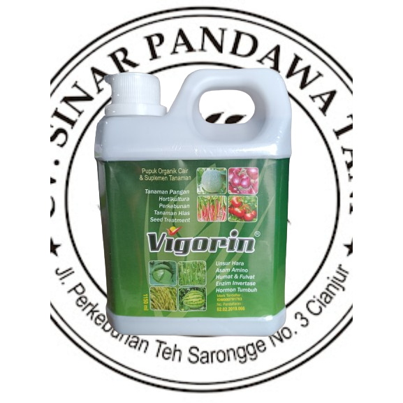 Jual Pupuk Organik Cair dan Suplemen Tanaman Vigorin 1L | Shopee Indonesia