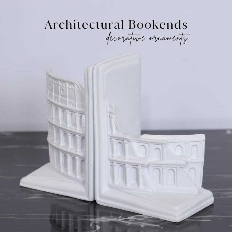 Jual Blou Architectural Rome Colosseum bookends decorative ornaments ...