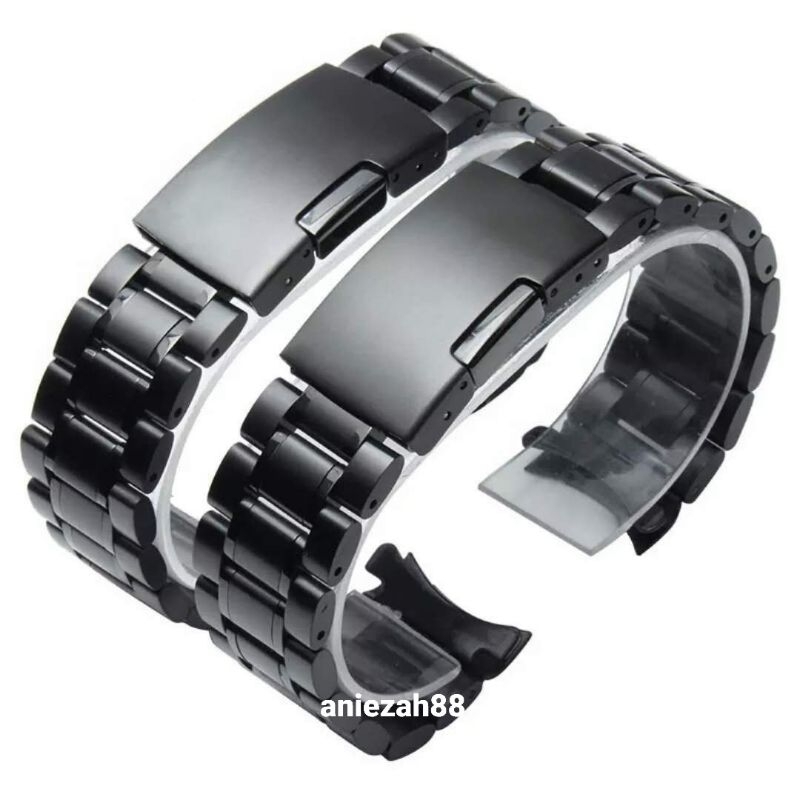 Jual Rantai Jam Tangan Tali Jam Rantai Stainless 20mm 22mm 24mm ...