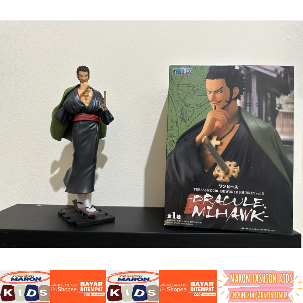 Jual Action Figure Koleksi Mainan Pajangan One Piece DRACULE MIHAWK ...