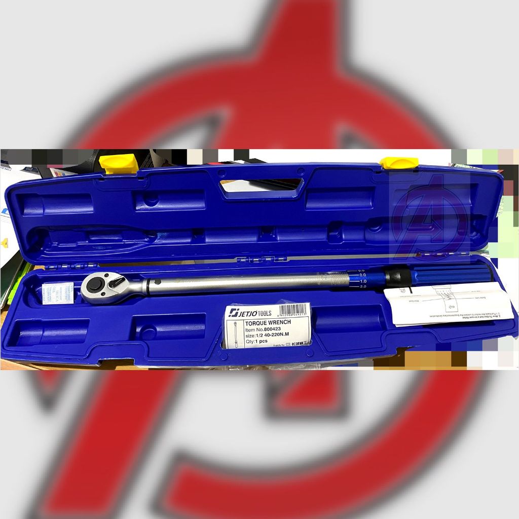 Jual Kunci Torsi/ Torque Wrench 1/2Inch 40-220Nm JetjoTools/ Lakoni Pro ...