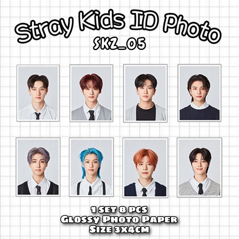 Jual Stray Kids Nacific Pas Foto ID Photo 1 set | Shopee Indonesia