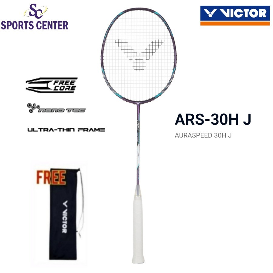 Jual New Color Raket Badminton Victor AuraSpeed 30H / Aura Speed 30 H J ...