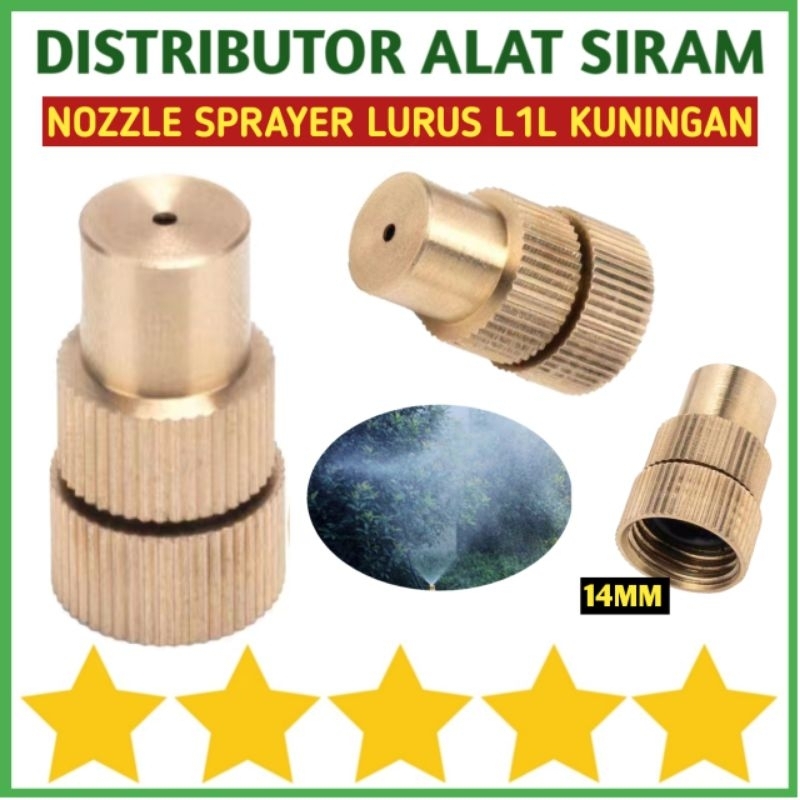 Jual SPRINKLER ALAT SIRAM NOZZLE SPRAYER PERTANIAN LUBANG 1 MATA ...