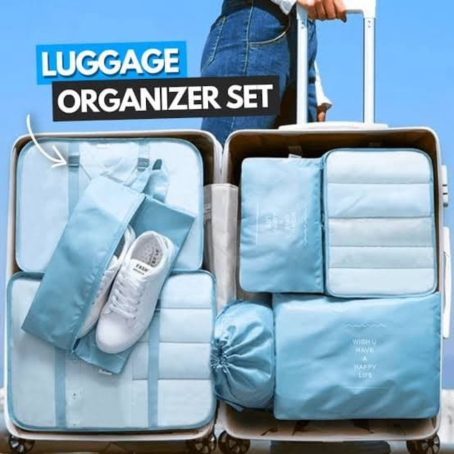 Jual Unik Travel Organizer Compartments Tas Koper Pouch Bag Laundry 6 ...