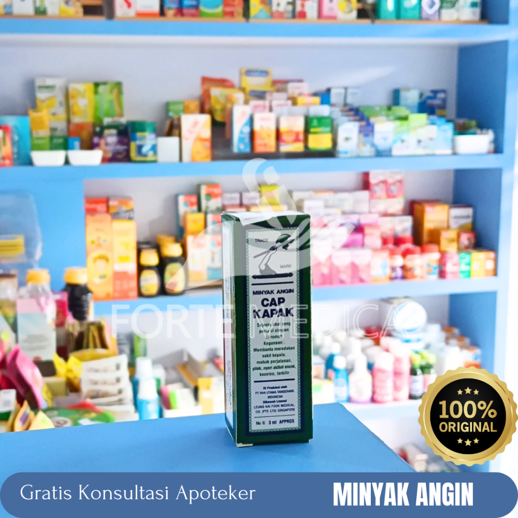 Jual Minyak Angin Cap Kapak - 3 ML | Shopee Indonesia
