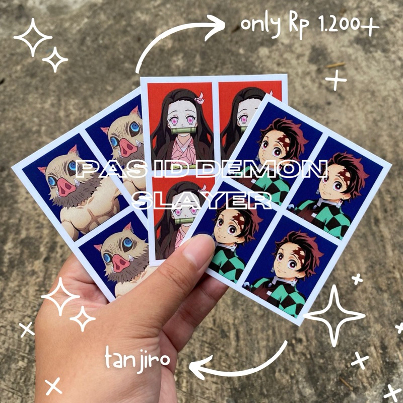 Jual DEMON SLAYER ID / PAS PHOTO | Shopee Indonesia