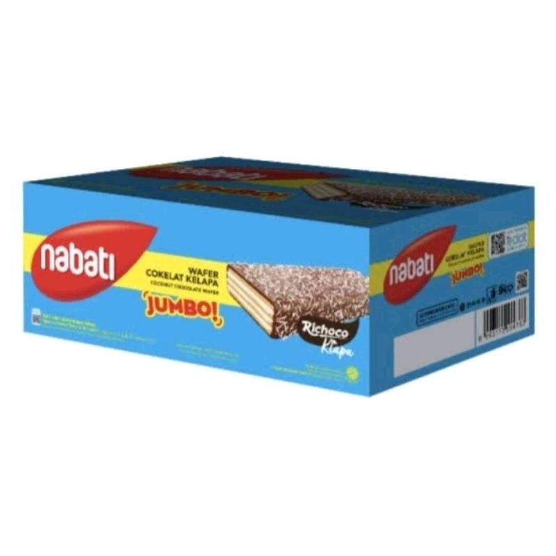 Jual Nabati Coated Wafer Jumbo 12 x 37g | Shopee Indonesia