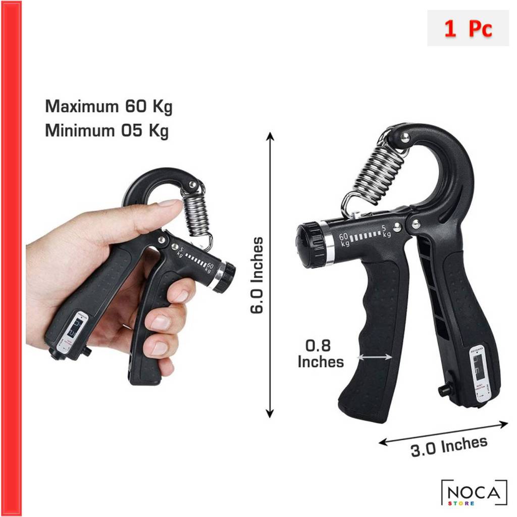 Jual Handgrip Alat Olahraga Tangan Hand Grip Adjustable 5-60 Kg No ...