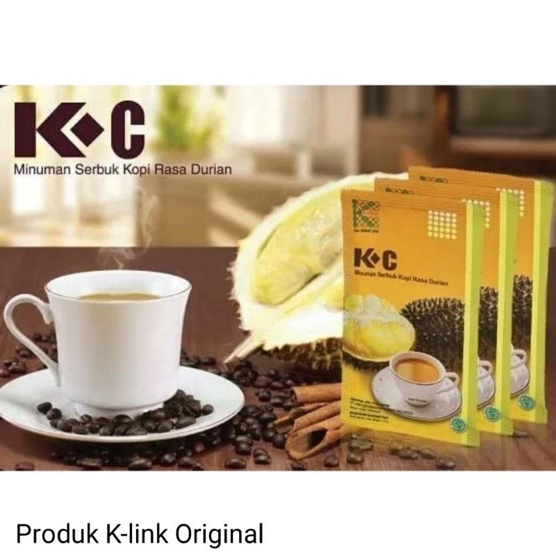 Jual K-C KOPI RASA KHAS DURIAN ORIGINAL K-LINK | Shopee Indonesia
