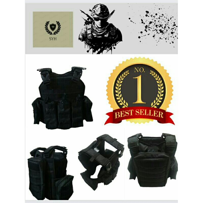 Jual ROMPI ANTI PELURU BODYVEST ROMPI TNI ROMPI POLISI ROMPI POL PP ...