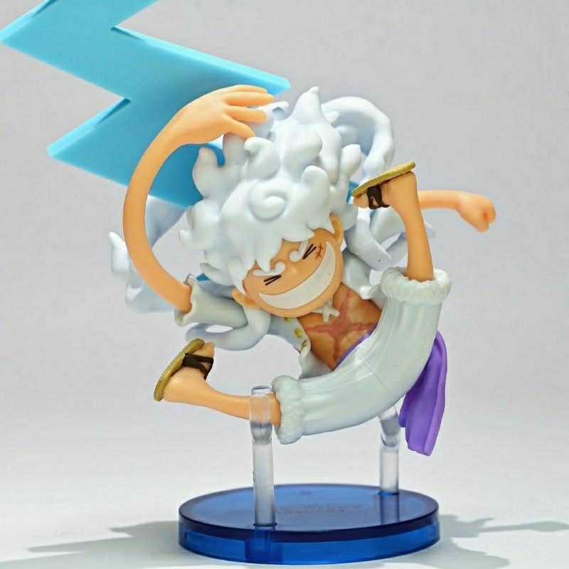 Jual Mini Figure Luffy Gear 5 Thunder One Piece Wcf Special | Shopee ...