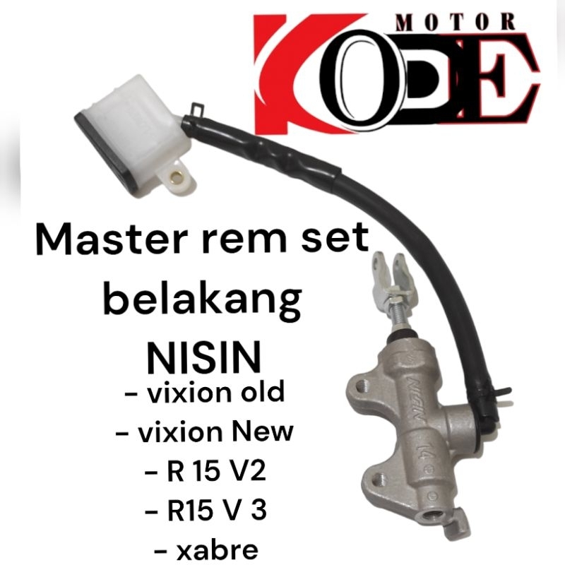 Jual Master Rem Belakang Vixion old , vixion new , R15 v2 , R15 v3 ...