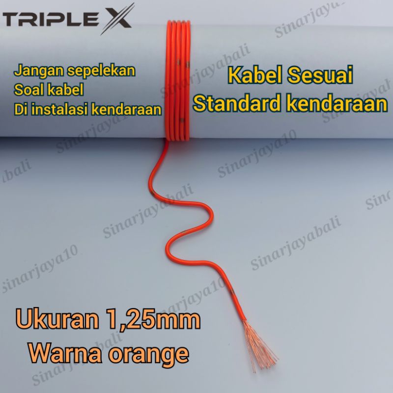 Jual kabel body bodi motor mobil bintik otomotif premium bagus meteran ...