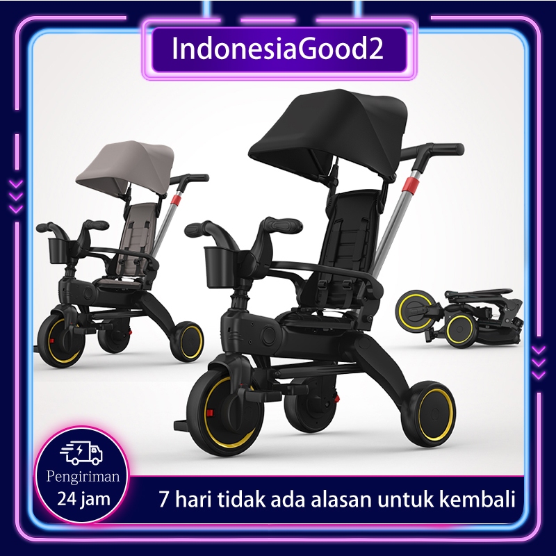 Jual Sepeda roda tiga lipat multifungsi dengan ukuran kabin portabel ...