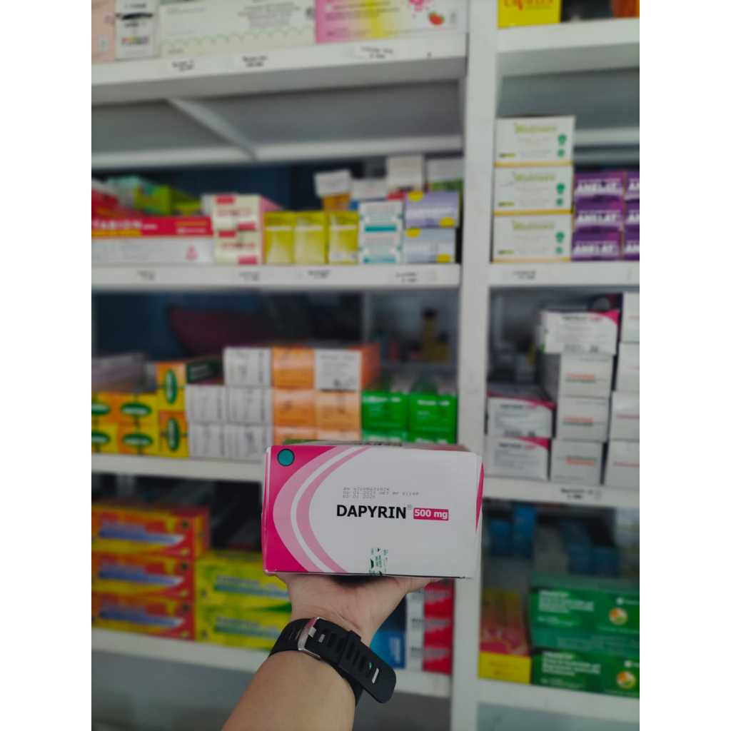Jual DAPYRIN TAB //PARACETAMOL //PENURUN DEMAM | Shopee Indonesia
