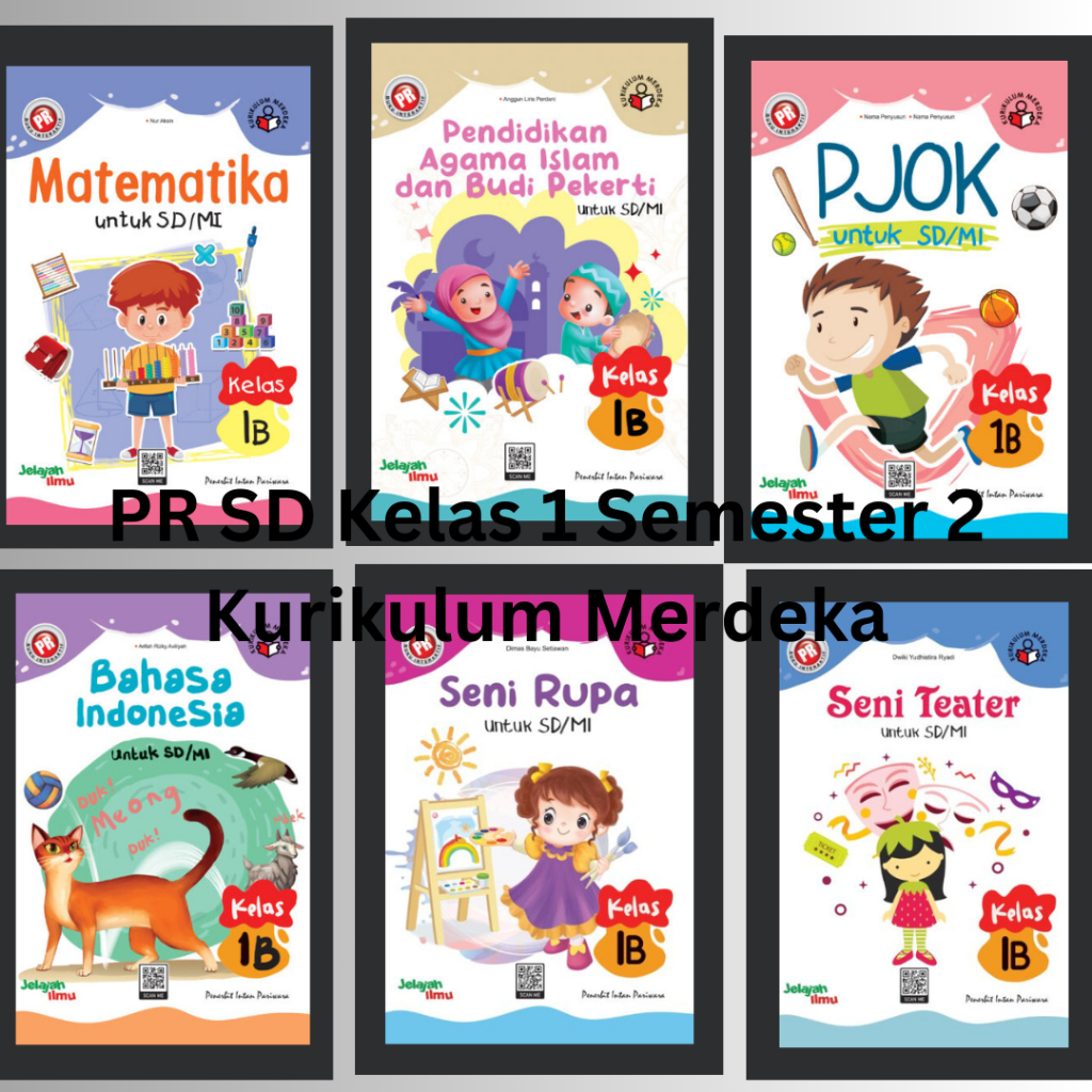 Jual Buku PR interaktif SD Kelas 1 Semester 2 Kurikulum Merdeka Tahun 2024 Penerbit Intan ...