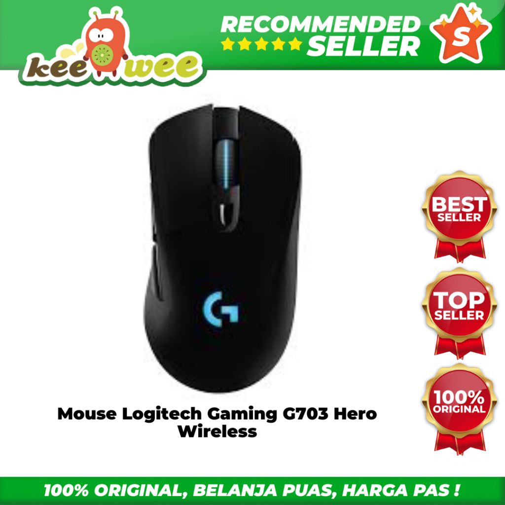 Jual Mouse Logitech Gaming G703 Hero Wireless | Shopee Indonesia