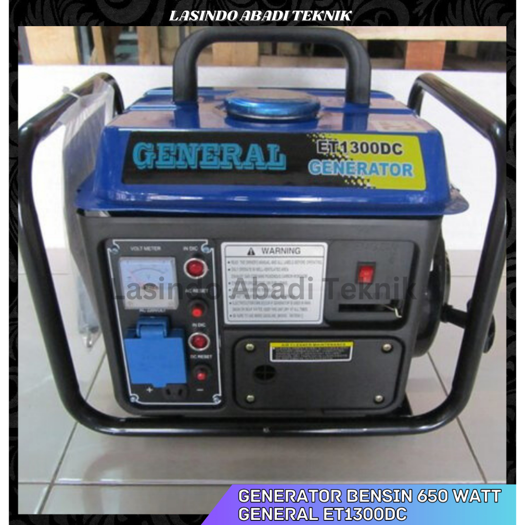 Jual Genset Generator Listrik Portable 650 Watt ET 1300 DC ET1300DC ...