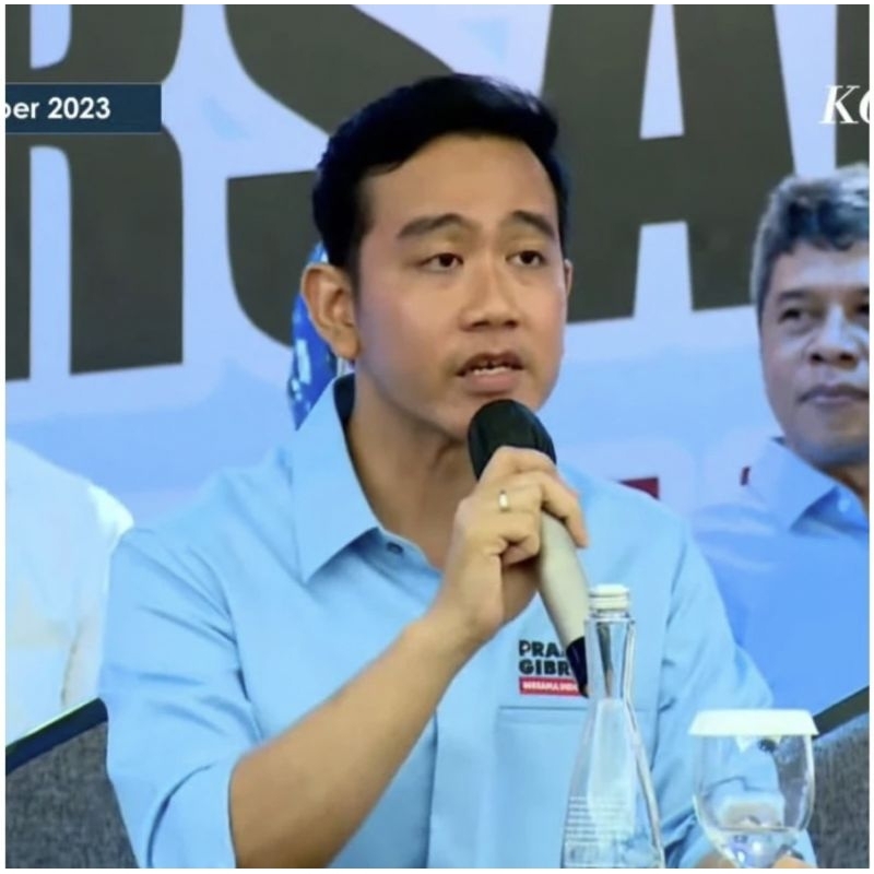 Jual Kemeja Prabowo Gibran Biru Muda Bordir Komputer Kemeja Kampanye ...