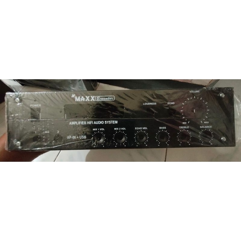 Jual BOX POWER/BOX AMPLIFIER MAXX AP-06 + USB | Shopee Indonesia