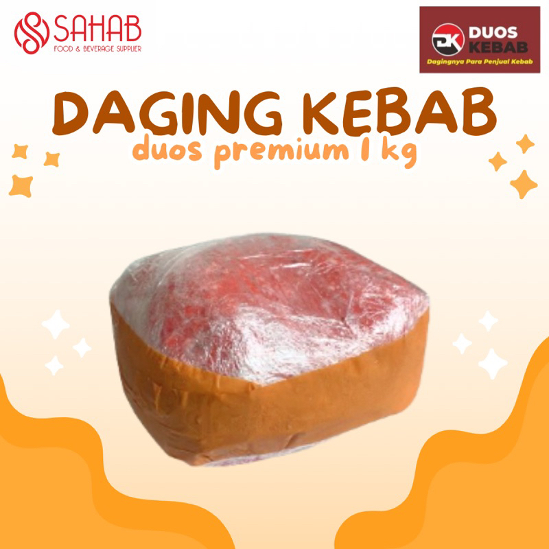 Jual Daging kebab Premium 1kg/ Daging isian Kebab/ Daging premium 1kg ...