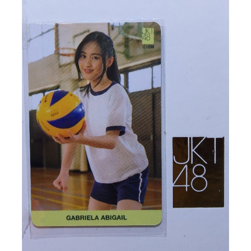 Jual photocard member jkt48 gabriela abigail summer tour official | Shopee Indonesia