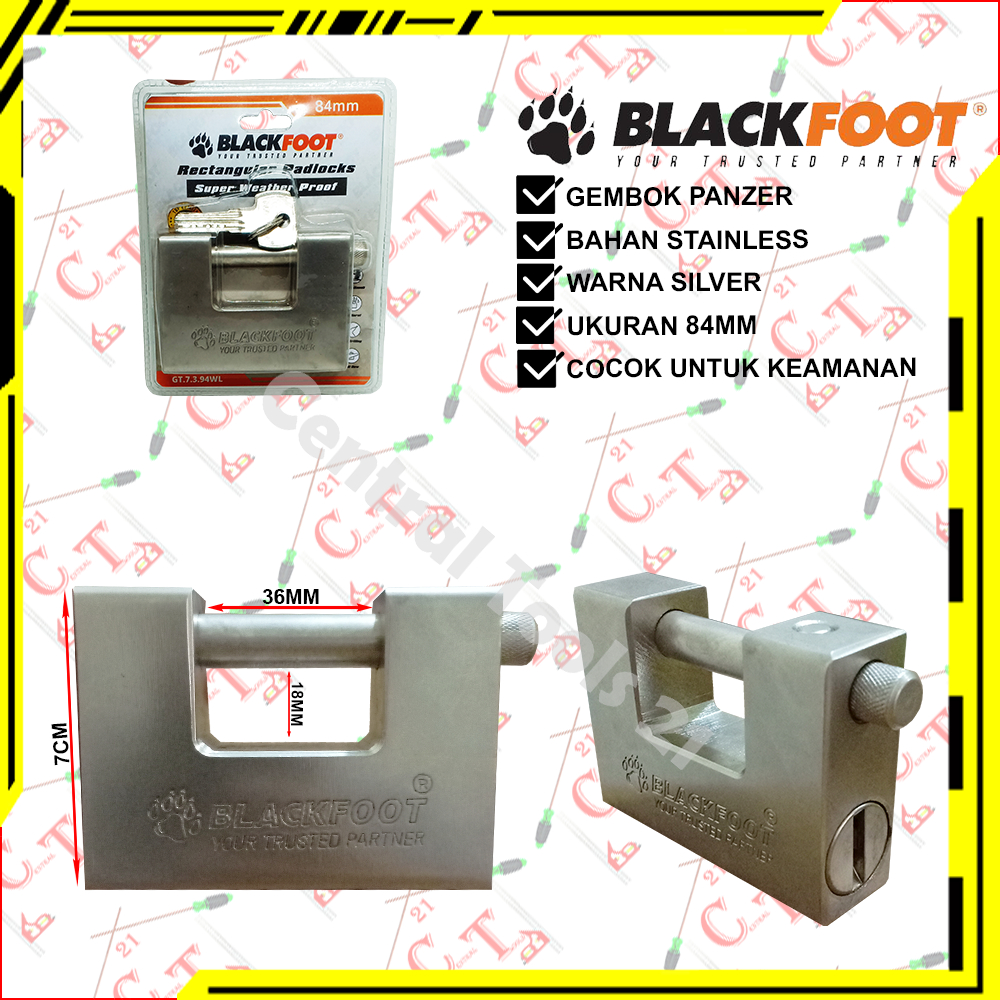 Jual Gembok Panzer - Gembok Balok - Gembok Pagar - Gembok Pintu 84-94MM ...