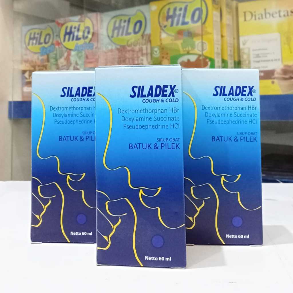 Jual SILADEX Cough & Cold Sirup Obat Batuk dan Pilek 60ml | Shopee ...