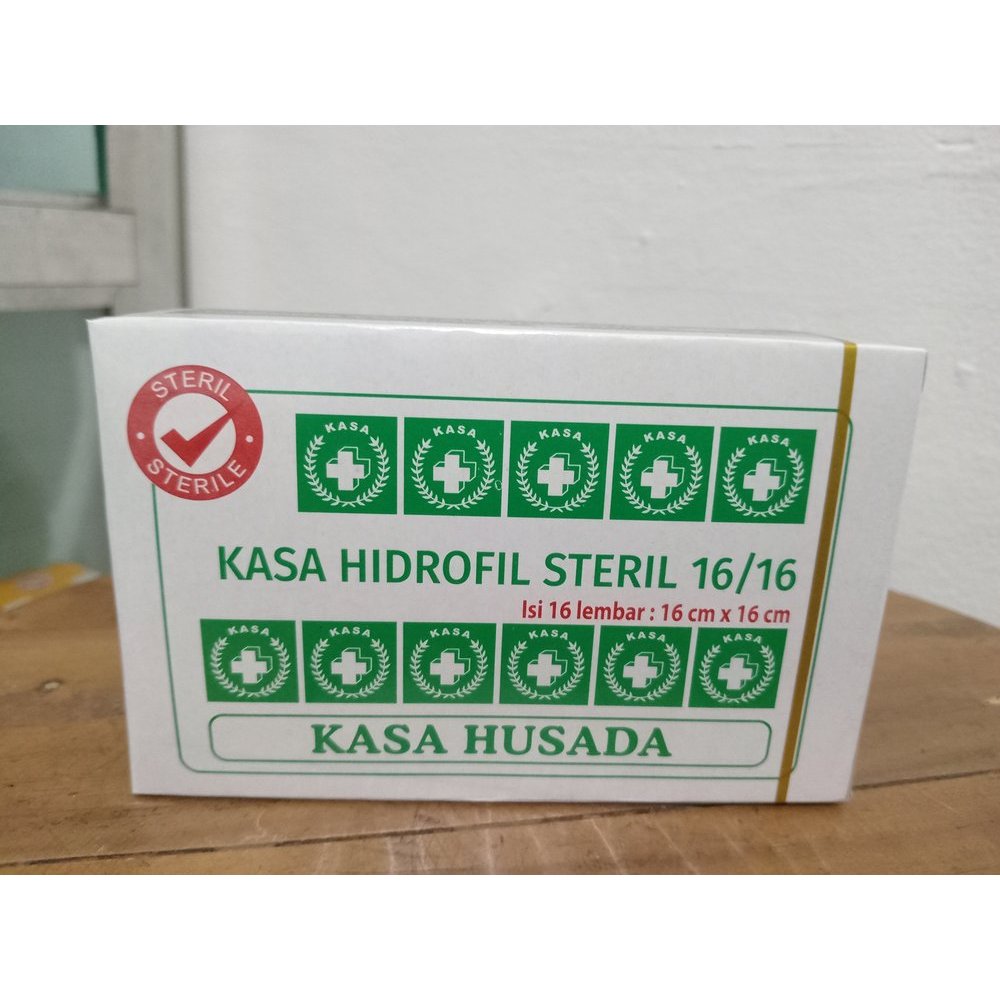 Jual Kasa Steril Husada 16 X 16 cm 16 Lembar | Shopee Indonesia