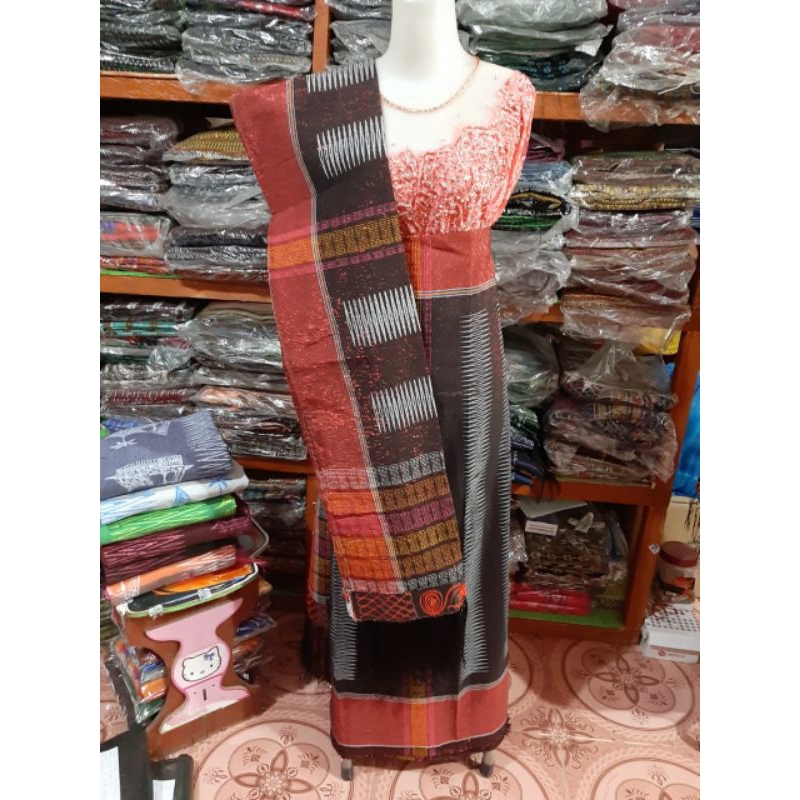 Jual KAIN LILIT SIAP PAKAI SONGKET ULOS BINTANG MARATUR PAKAIAN ACARA ADAT BATAK SIBOLANG RASTA ...