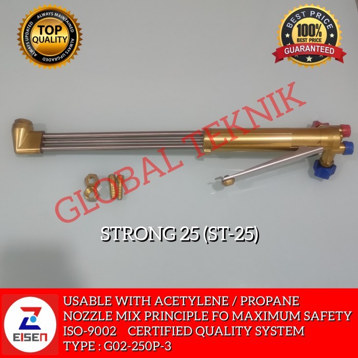 Jual Cutting Torch LPG Strong 25 Blander Blender Las Potong CUTTING TORCH ST 25 STANG BLENDER ...