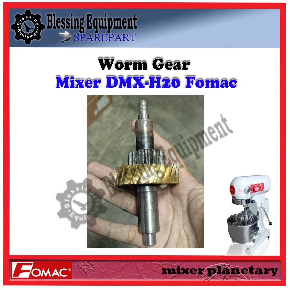 Jual DMX-H20 Sparepart Worm Gear Mixer Fomac | Shopee Indonesia