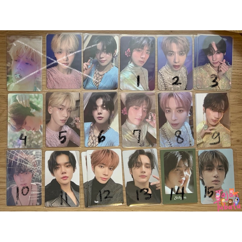 Jual [ready stock] PC Album Official TXT Photo Card TNCF soobin yeonjun beomgyu taehyun ...