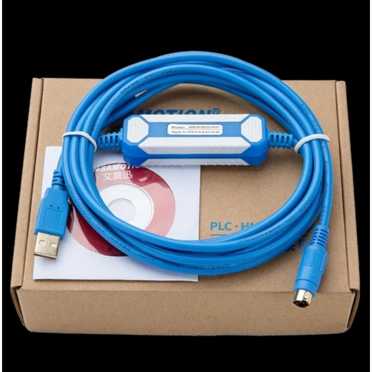 Jual Panasonic FP0 FP2 FP-X FP-G PLC Programming Cable USB-AFC8513 ...