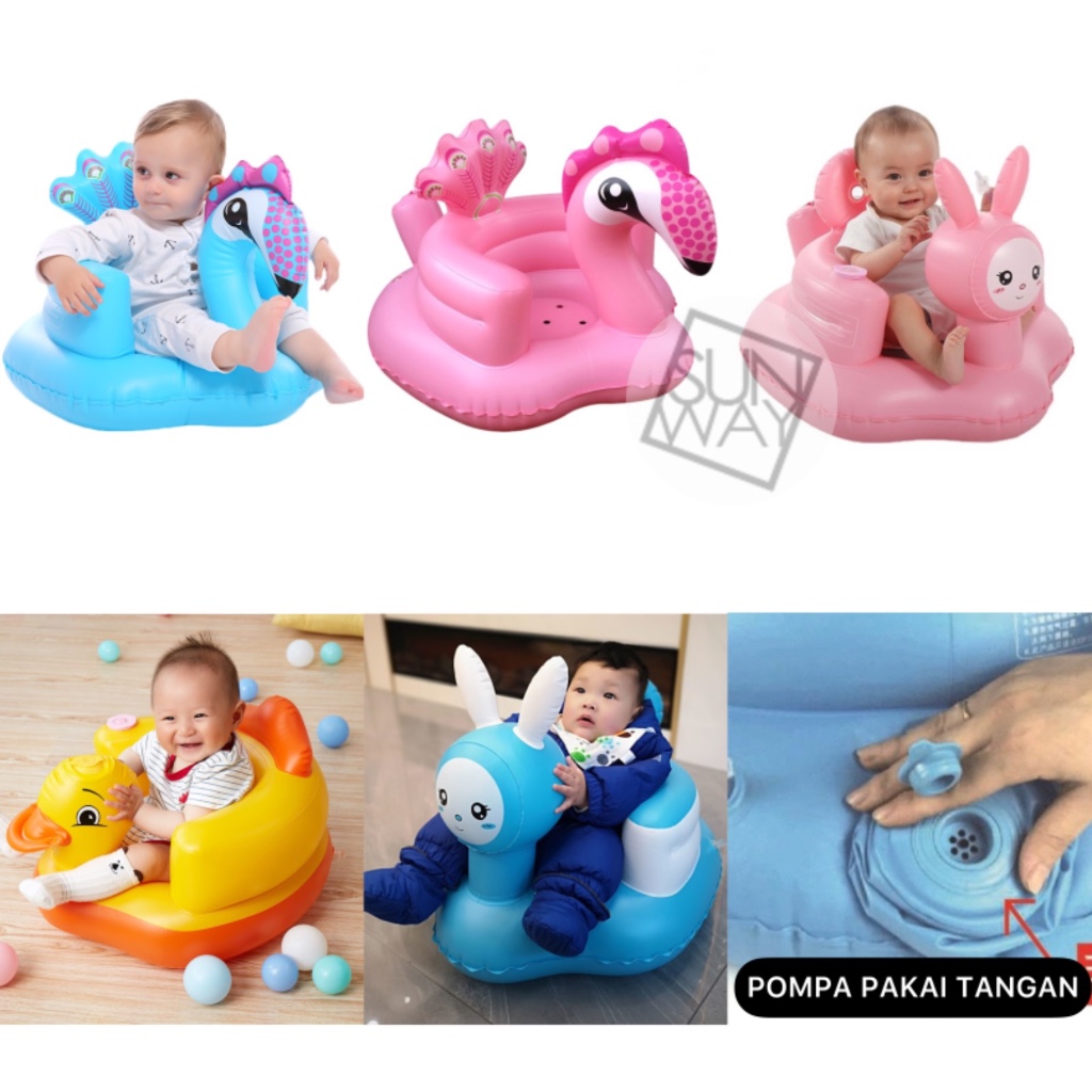 Jual Inflatable Baby Sofa Tiup / Ban Sofa Baby / Sofa Bayi Belajar ...