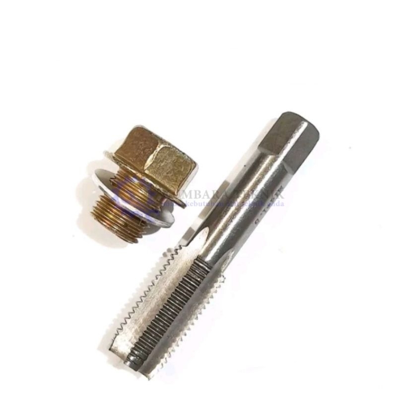Jual TAP BAUT OLI OVERSIZE MOTOR SET BAUT 19 KUNCI 17 RING ALUMUNIUM ...