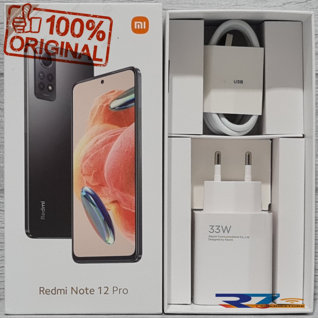 Jual BOX/DUS/KOTAK Xiaomi Redmi Note 12 Pro (Ex.Original) | Shopee ...