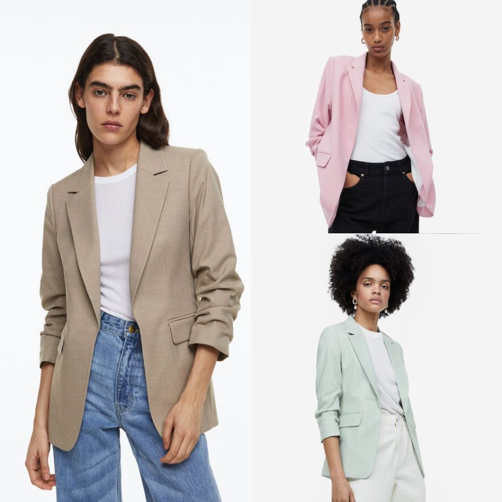 Jual HM Women Blazer - Outer Wanita Formal - Office Blazer - Original ...