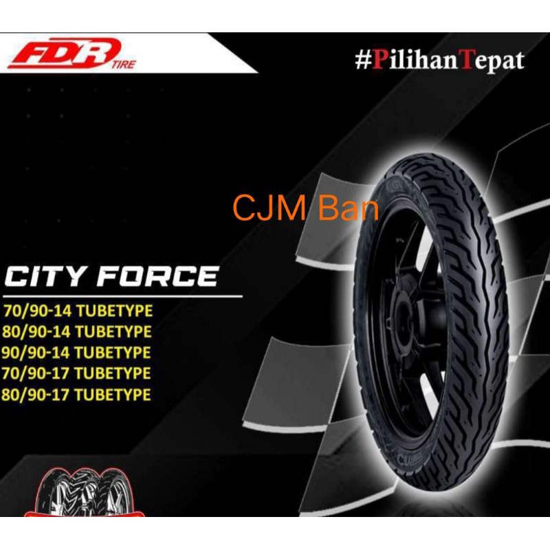 Jual Ban luar Biasa (tube type) depan atau belakang FDR City force 80/ ...