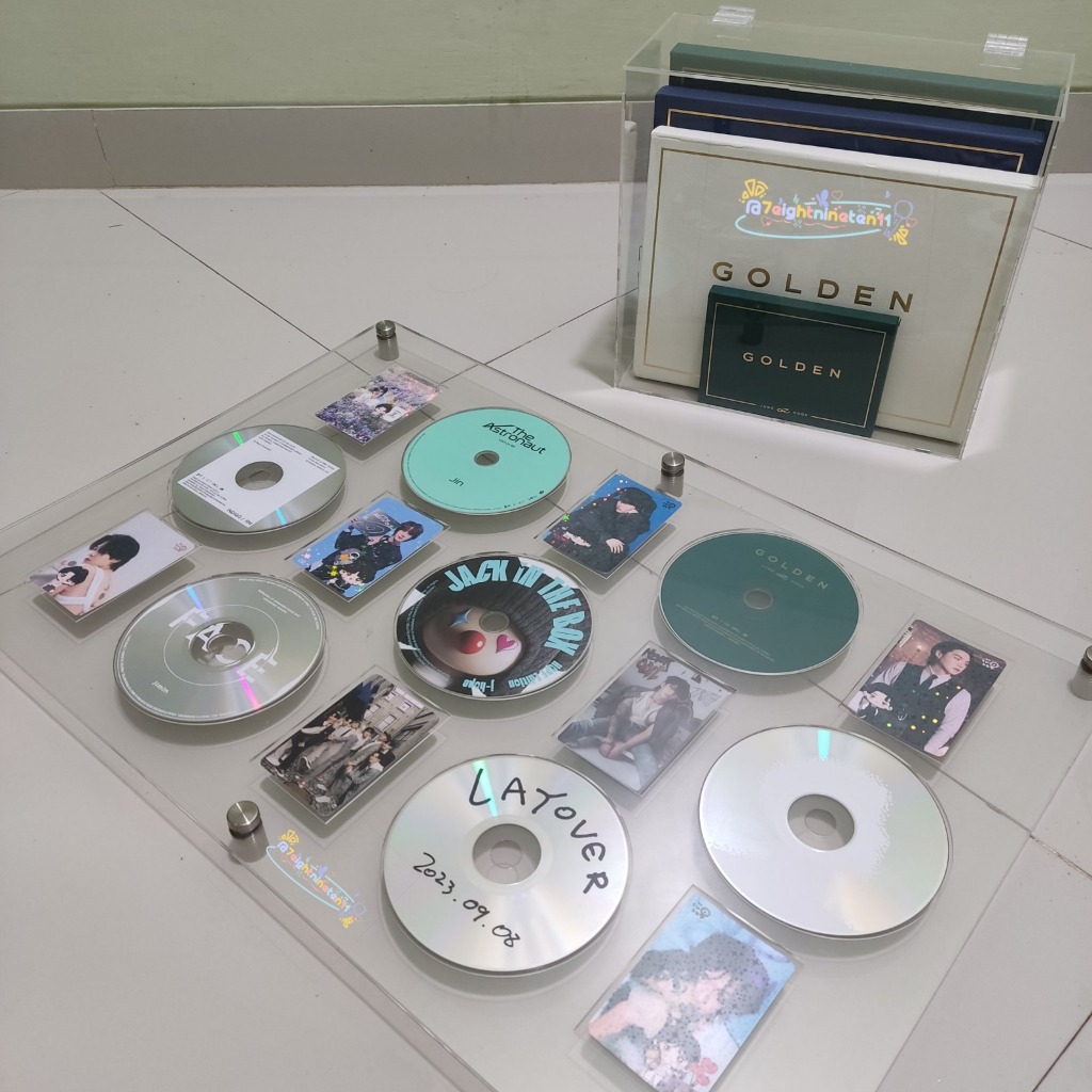 Jual Tempat CD 7 x Photocard 8 / Tempat Display CD Custom / Rak CD ...