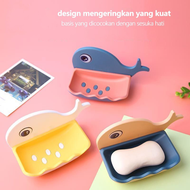 Jual JIE JIE STORE- Tempat Rak Sabun / Tempat Sabun Batang Tempel Model ...