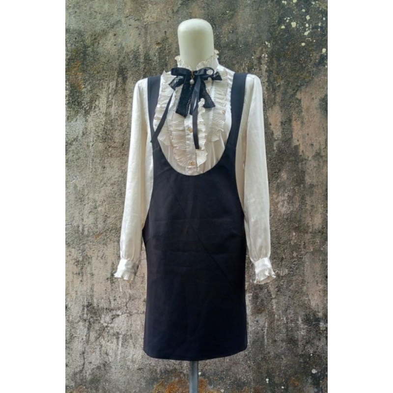 Jual OVERALL HITAM BAWAH SPAN | Shopee Indonesia