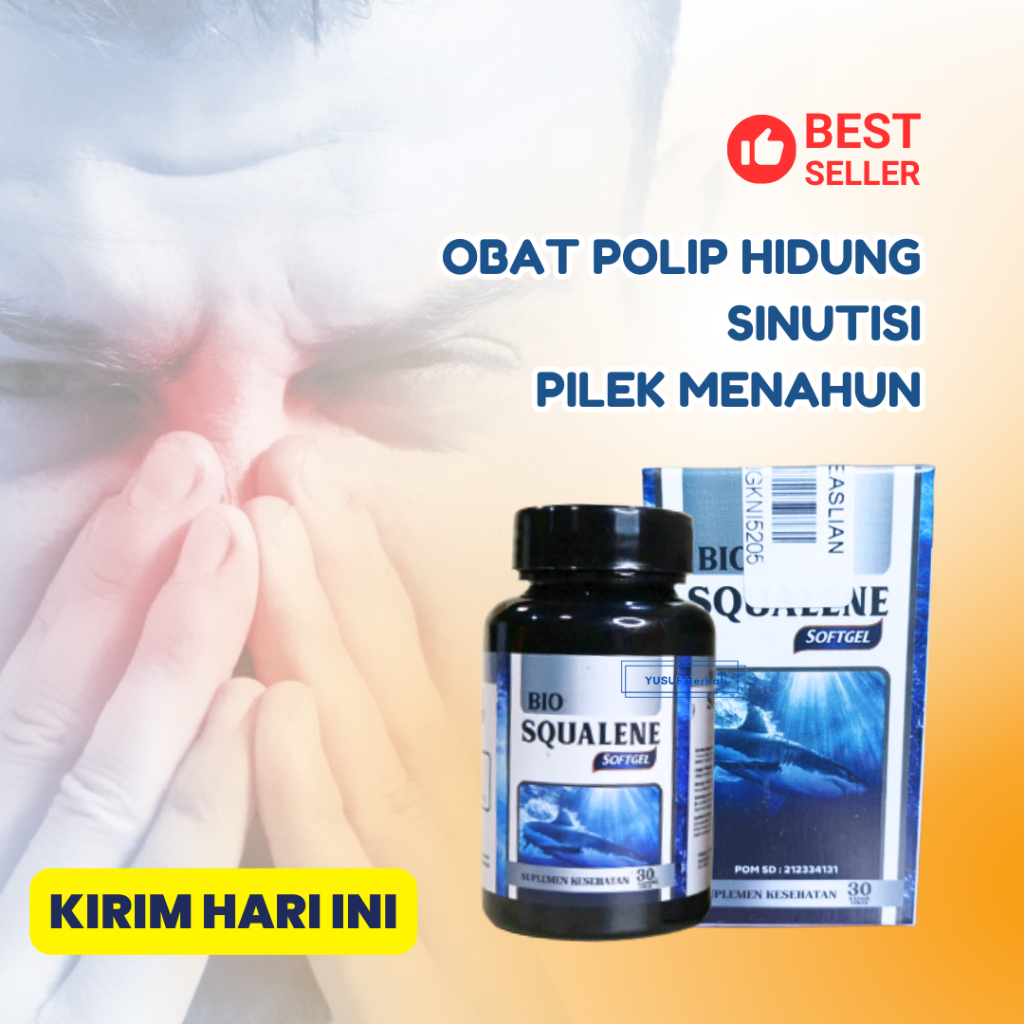 Jual Obat Polip Hidung, Radang Sinusitis Kronis, Rhinitis Alergi, Pilek ...