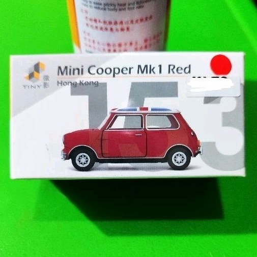 Jual Tiny Mini Cooper MK1 MK 1 Red Hongkong 153 #153 Diecast | Shopee ...