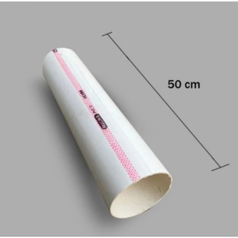 Jual Potongan Pipa Pralon Pvc 3" Inch Panjang 50 Cm Rucika D | Shopee Indonesia