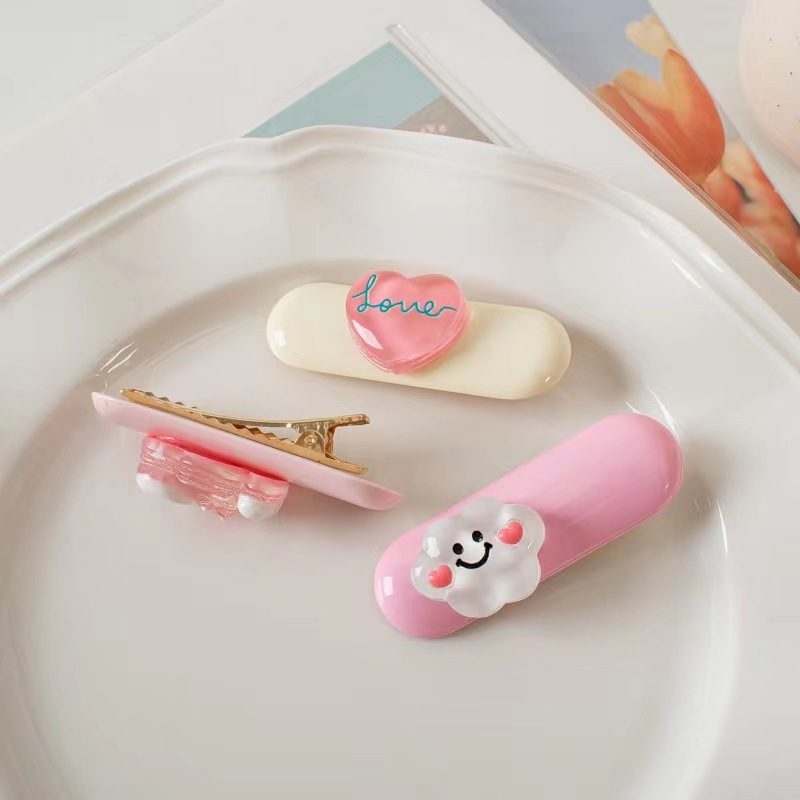 Jual PIPSIE - Hair clip Jepit Rambut Kecil Model Korean Style Pink girl ...